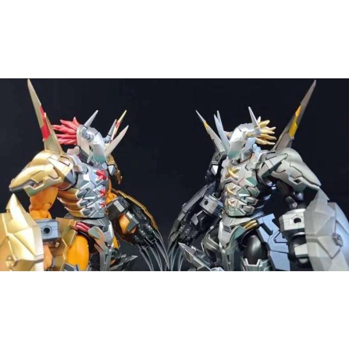 Jual (GUND) DIGIMON WARGREYMON CHROME METALLIC VER AMPLIFIED ZY MODEL ...