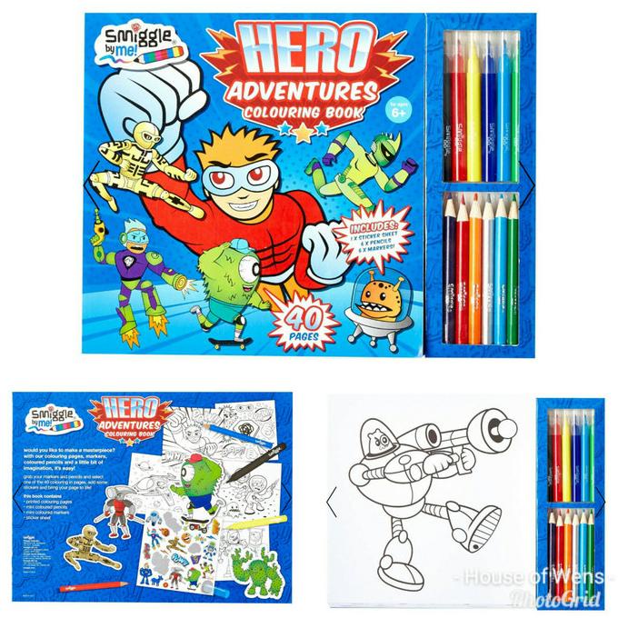 Jual Smiggle Colouring Book - Buku Gambar Smiggle Terbaik | Shopee ...