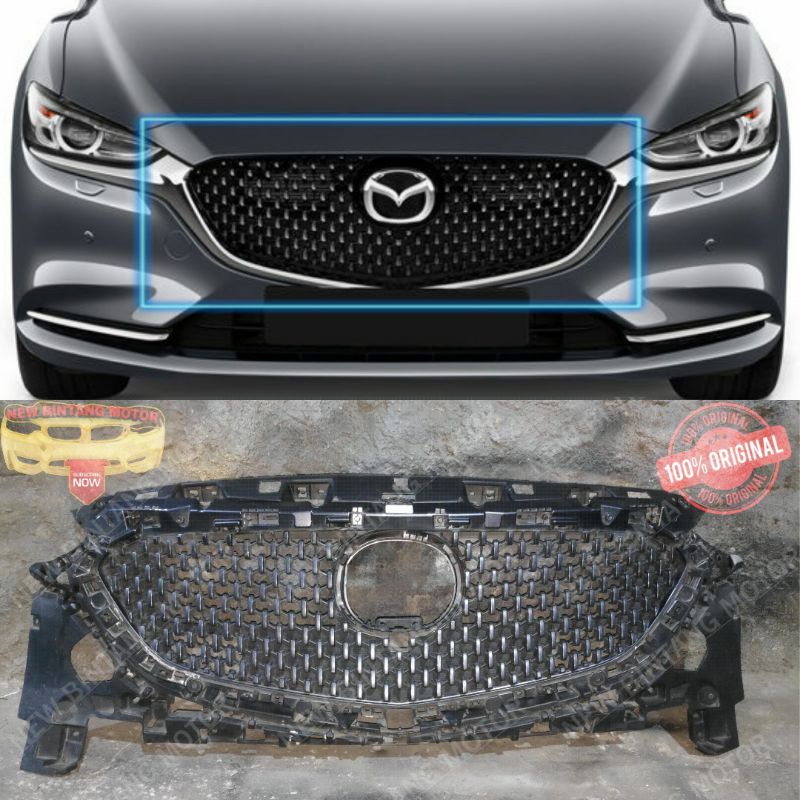 Jual Grill mazda 6 facelift 2018 2020 original | Shopee Indonesia