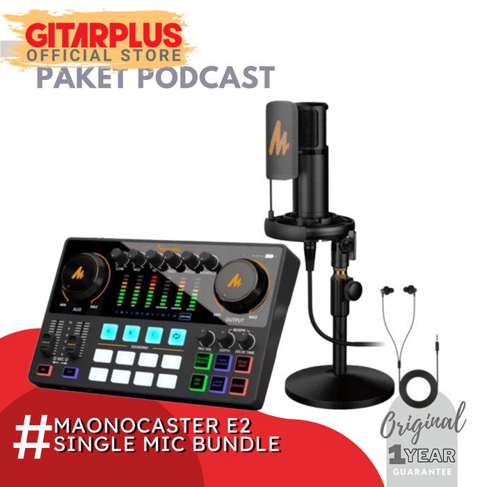 Jual MAONOCASTER E2 SINGLE MIC BUNDLE MAONO AME2A RECORDING - LIVE STREAM | Shopee Indonesia