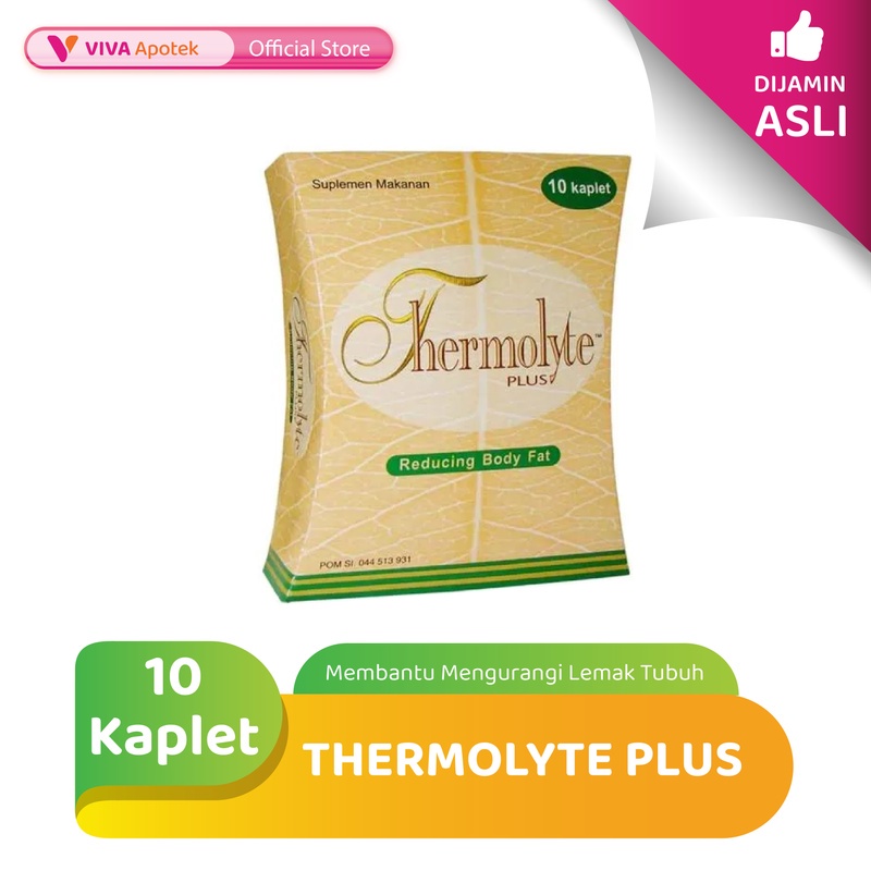 Jual Thermolyte Plus Membantu Mengurangi Lemak Tubuh (10 Kaplet ...