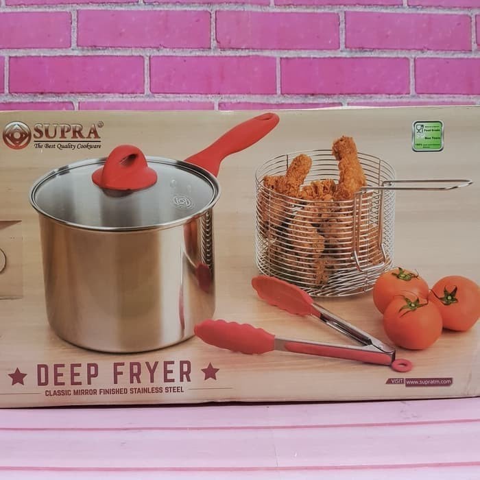 Jual [Ori] Supra Multi Deep Fryer Pan Penggorengan Kentang Fried ...