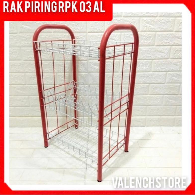 Jual Miliki RAK PIRING PIPA BESI 3 SUSUN RPL RPK /RAK DAPUR / RAK ...