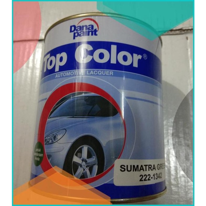 Jual cat duco / besi top color danapaint solid 1342 Sumatera green ...