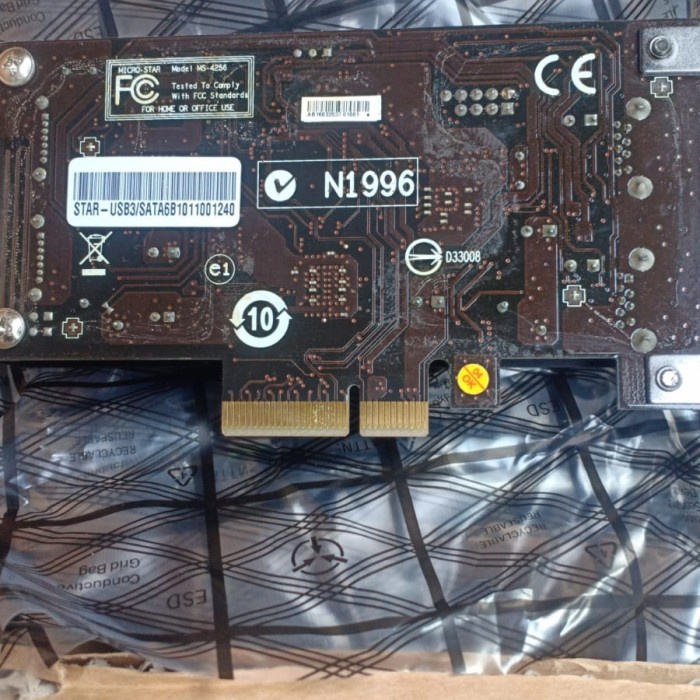 Jual Msi Star Usb3 / Sata6 Pci-E Controller Card | Shopee Indonesia