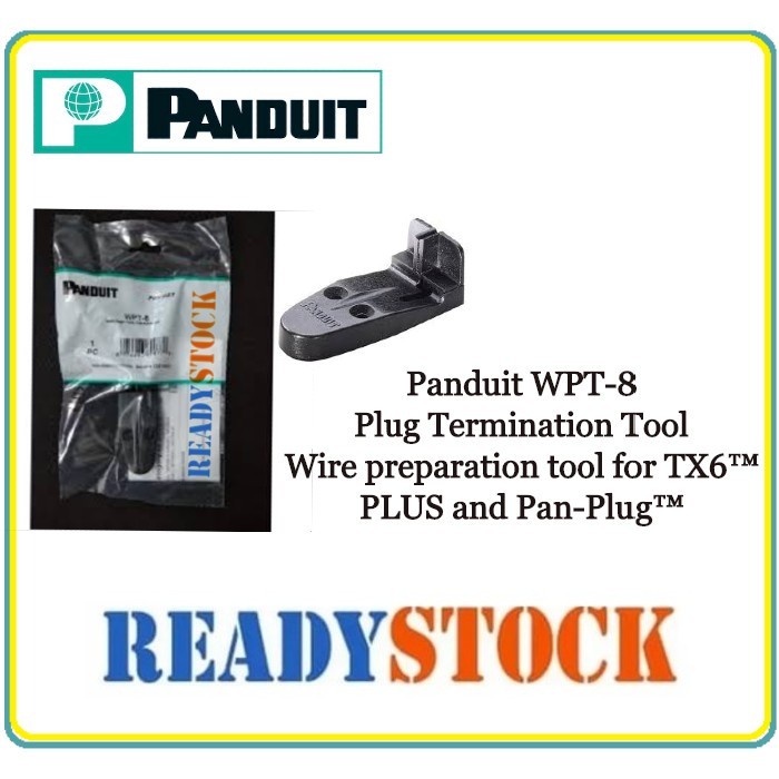 Jual New Panduit Wpt-8 Plug Termination Tool Wire Preparation Tool For ...