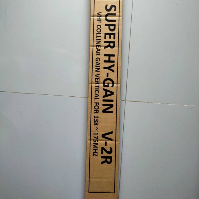Jual New Ori Antena V2R D Antenna Super Hy Gain Taiwan Original Vhf 138-175 Mhz Berkualitas ...