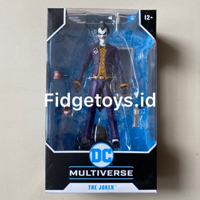 Jual Baru Mcfarlane Toys Dc Multiverse Batman Arkham Asylum The Joker ...