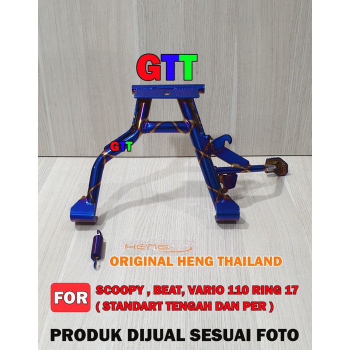 Jual New Standart Tengah Honda Scoopy Ring 17 Blue X Eng Thailand ...