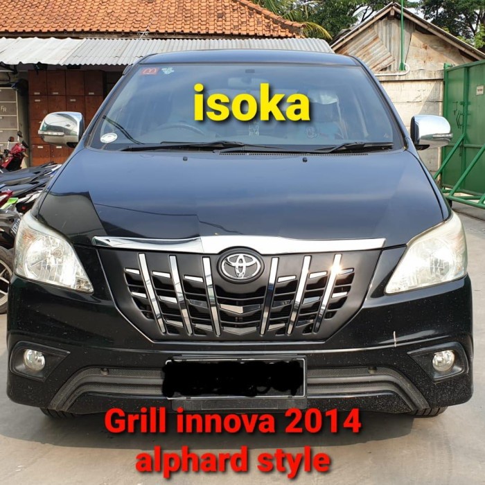 Jual Ready Gril Grand Innova 2014-2015 Model Alphard Terbaru | Shopee ...