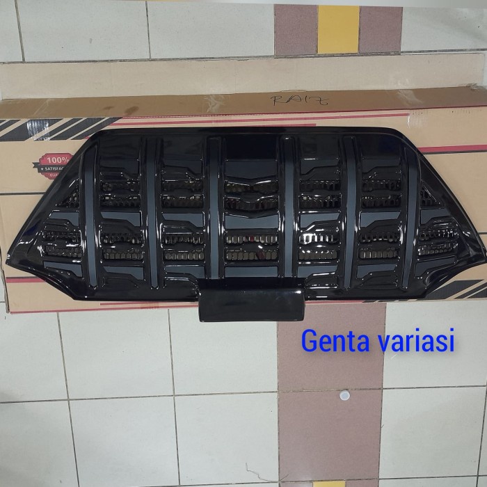 Jual Ready Grill Depan Raize Model Alphard Hitam Glossy List Hitam ...