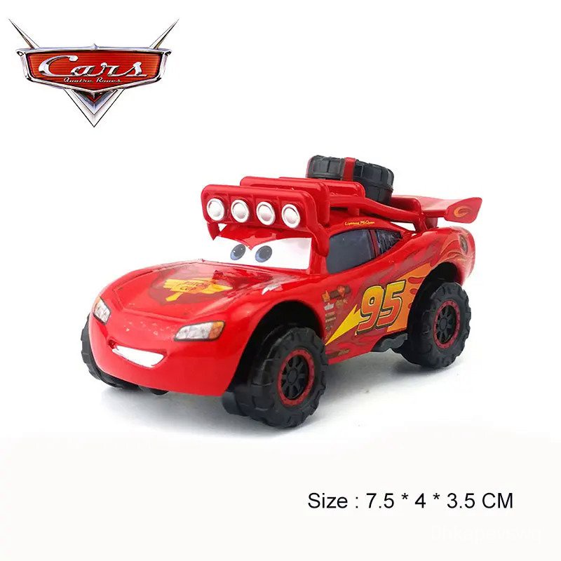 Jual Disney Pixar Cars 2 Red Off-Road Lightning Kaki Tinggi McQueen 1: ...