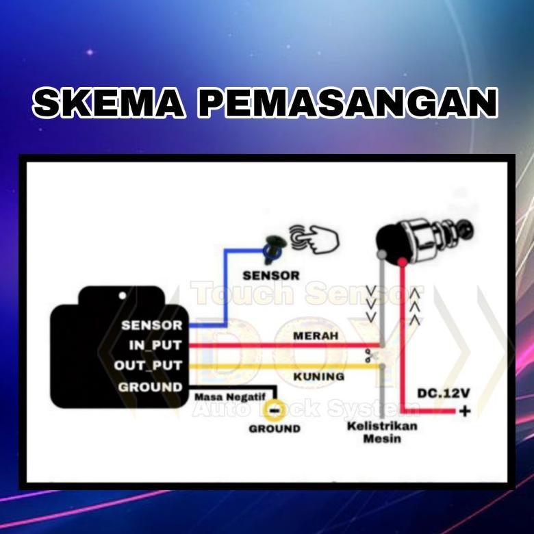 Jual Miliki - Pengaman Motor Sensor Sentuh Kunci Rahasia Motor ... Jual Miliki - Pengaman Motor Sensor Sentuh Kunci Rahasia Motor ...