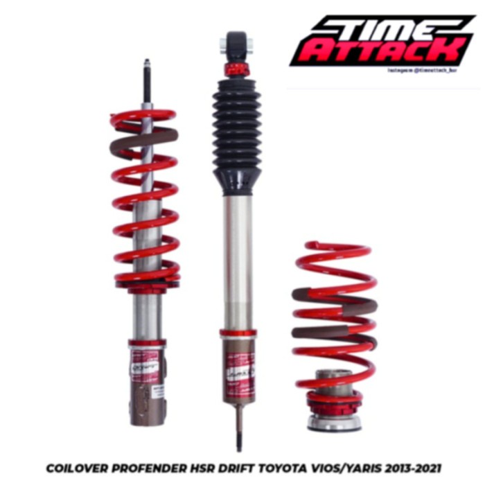 Jual [New Ori] Coilover Profender Hsr Drift Toyota Vios Yaris Terbaru ...