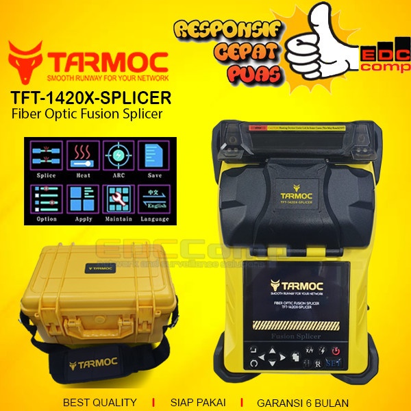 Jual Promo Tarmoc Tft-1420X-Splicer Fusion Splicer Bukan Ai8 Ai9 Tumtec ...