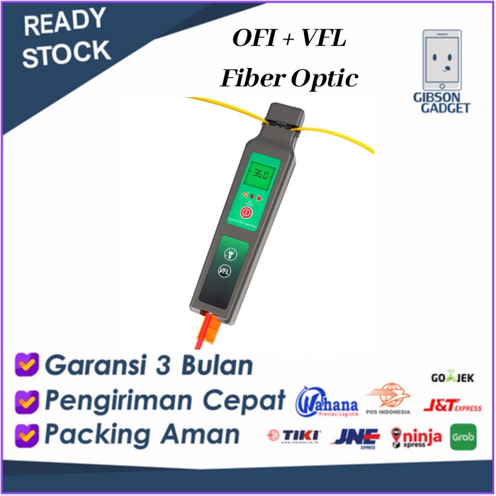 Jual Promo Optical Fiber Identifier Ofi + Vfl Fiber Optic 2In1 ...