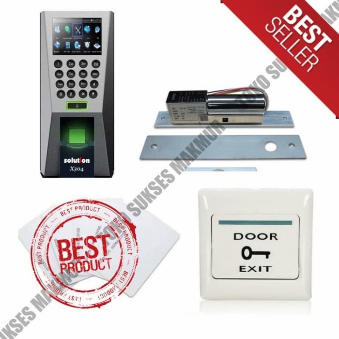 Jual Termurah Paket Akses Door Solution X304 Pintu Kayu / Alumunium ...