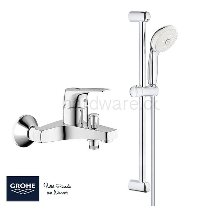 Jual Ori Kran Bathub Shower Tiang Grohe/Bath Shower Set Mixer Merk ...