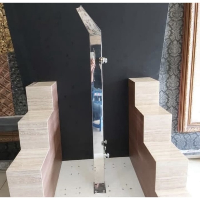 Jual New Ori Rk 12 Tiang Stainless / Railing Tangga Stainless Diskon ...