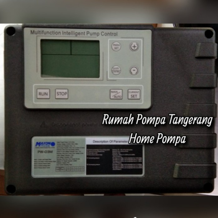 Jual [Ori] Panel Pompa 3Phase Maxon Pw03 0.75Kw - 4Kw Inteligent Pump Control Berkualitas ...