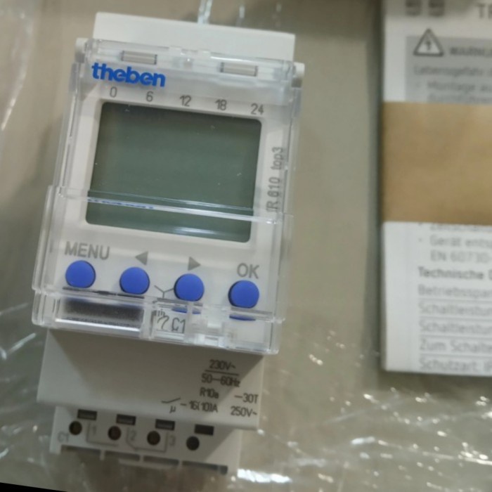 Jual [Baru] Timer Theben Digital Tr610 Top3 Original Jerman Terbatas ...