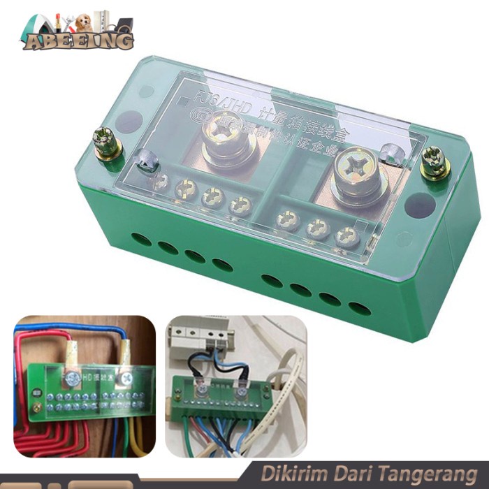 Jual Terminal Junction Box 2 IN 4/8 Out Kotak Distribusi Terminal Kabel ...
