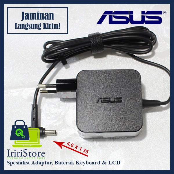 Jual Adaptor Charger ORIGINAL laptop / notebook Asus 19V 3.42A small Ori | Shopee Indonesia