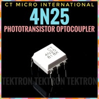 Jual CT 4N25 Micro International Phototransistor Optocoupler 6pin Opto | Shopee Indonesia