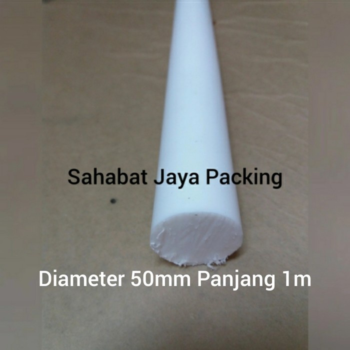 Jual Ptfe Round Bar 50Mm X 1000Mm - Teflon Rod 50 Mm X 1 M | Shopee ...