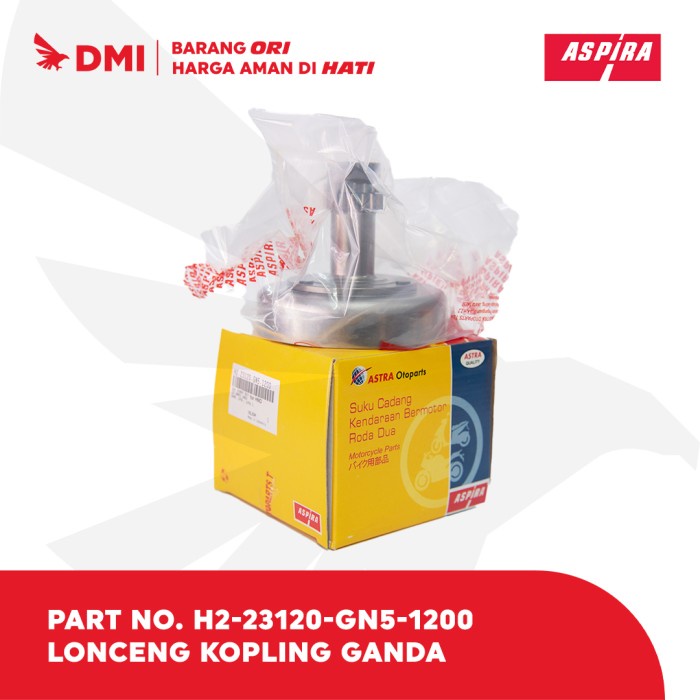Jual LONCENG KOPLING GANDA GRAND, SUPRA X ASPIRA H2-23120-GN5-1200 | Shopee Indonesia