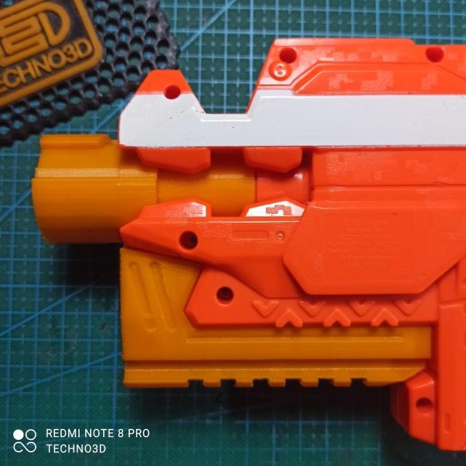 Jual Nerf Stryfe front adapter with long bottom picatiny rail | Shopee ...