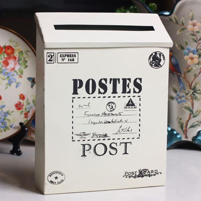 Jual Kotak Surat - Kotak Pos Surat Mail Box Bahan Besi Plat Rlg ...