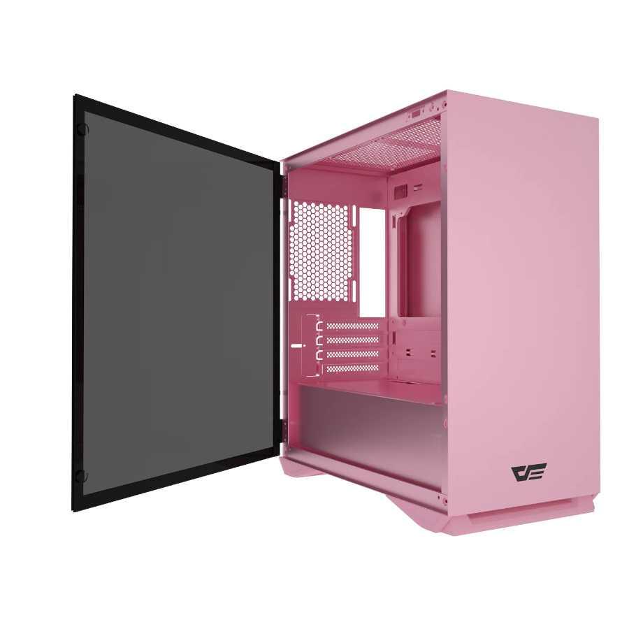 Jual Aigo Darkflash Dlm22 Pink - Full Tempered Glass Micro Atx Gaming ...