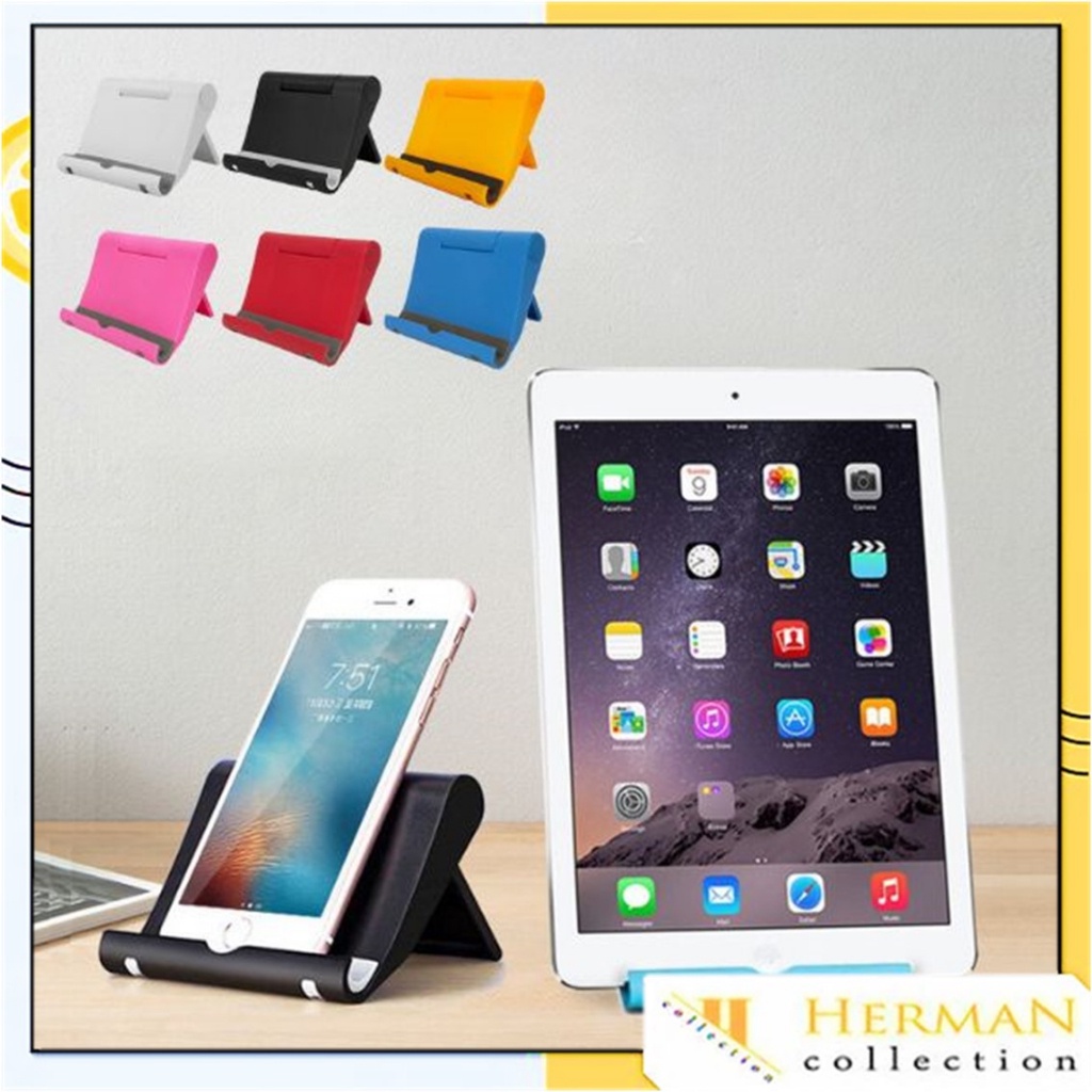 Jual HC Stand Holder Hp Universal Stents Dudukan Smartphone Lipat ...