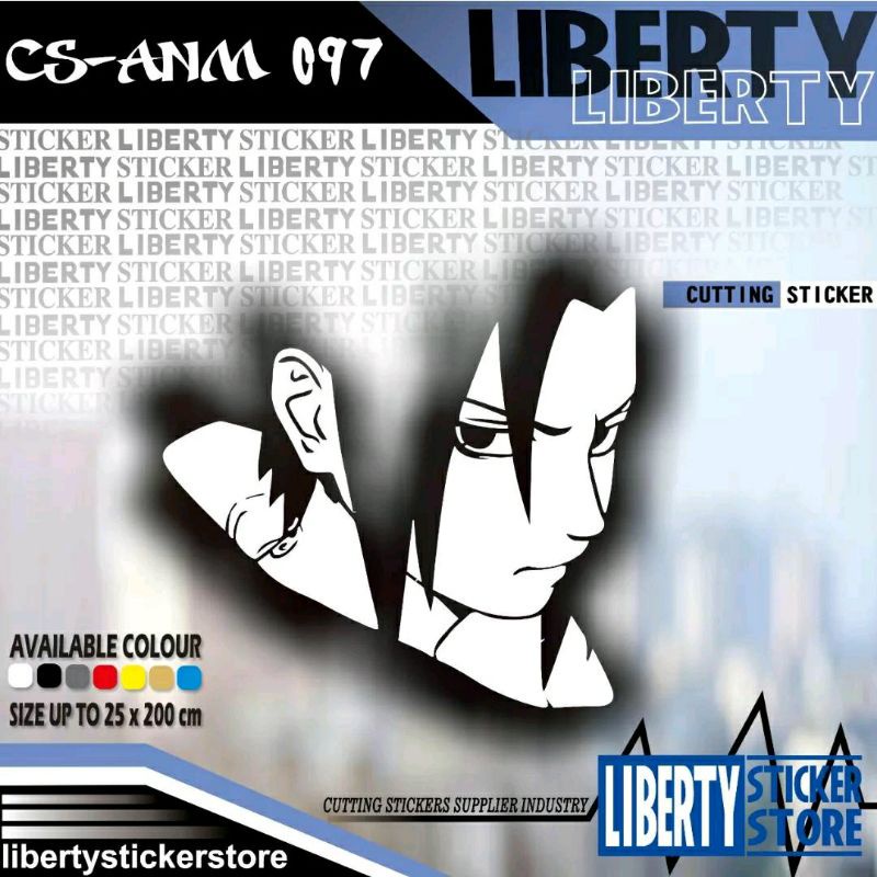 Jual MEDIUM Cutting Sticker Sasuke | Cutting Stiker Sasuke | Cutting ...