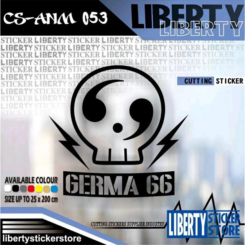 Jual Cutting Sticker Germa 66 | Cutting Stiker Germa 66 Cutting Sticker ...