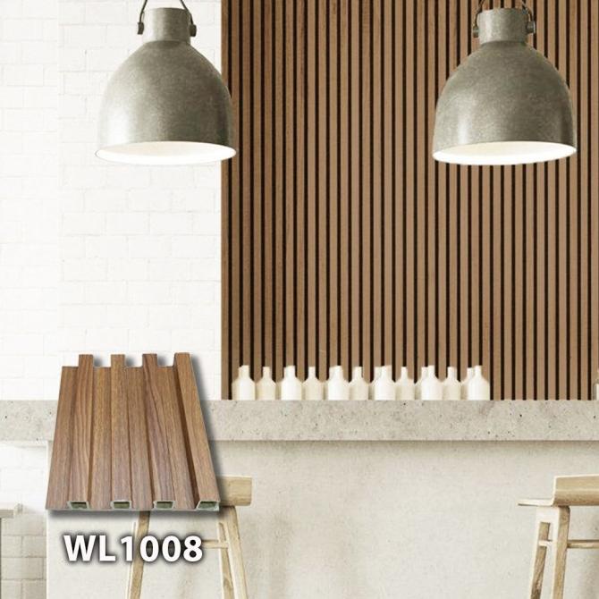 Jual WPC Wood Panel 3 METER Wallpanel Kisi Kisi Dinding Kayu | Shopee Indonesia