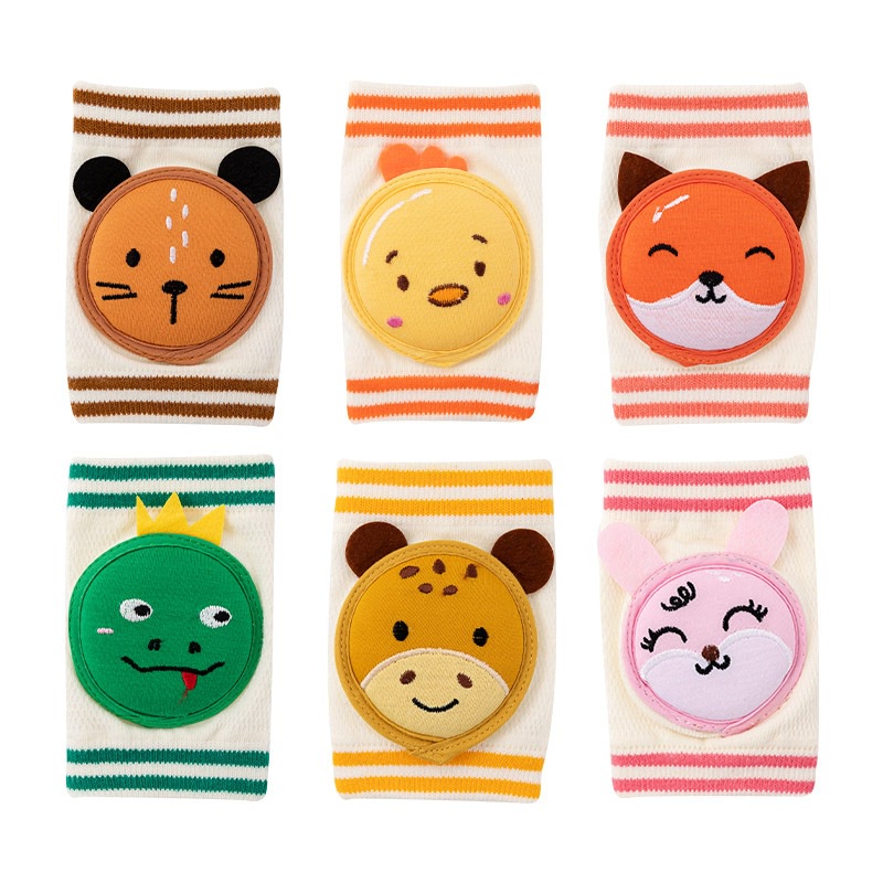 Jual SMS Pelindung lutut Balita Merangkak Anti slip motif animal Kaos ...