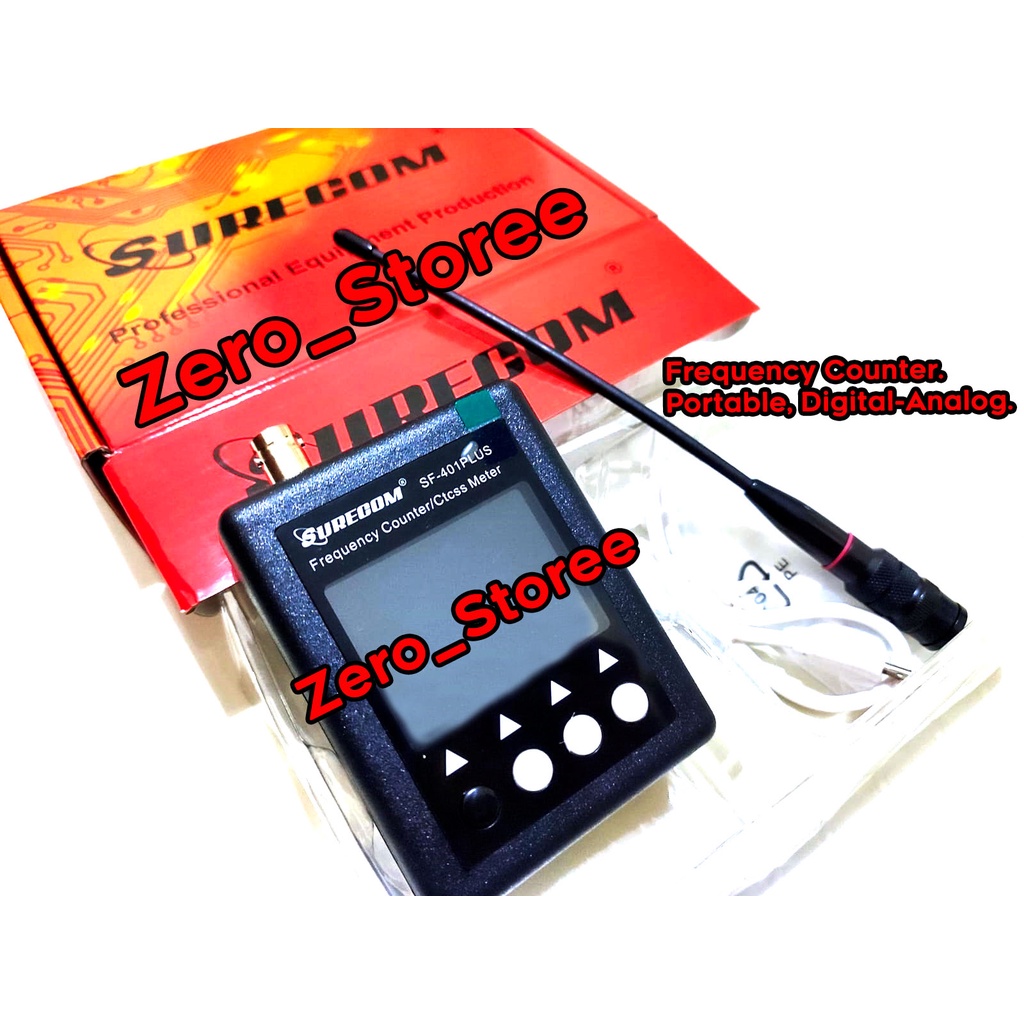 Jual Frequency Counter Meter Frequensi HT RIG VHF UHF Portable SureCom ...