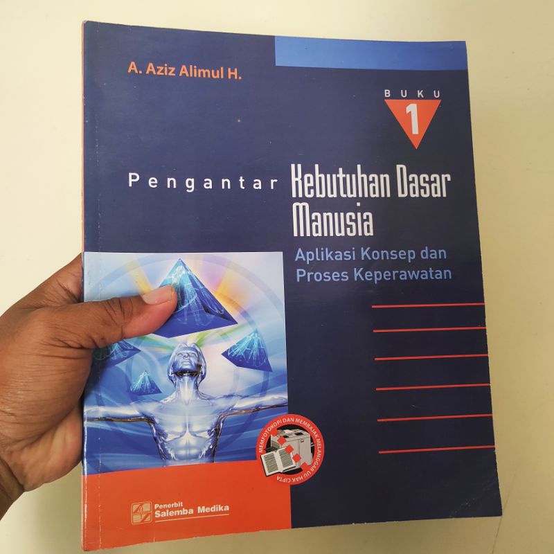 Jual (ori) buku pengantar kebutuhan dasar manusia buku 1 aplikasi konsep dan proses keperawatan ...