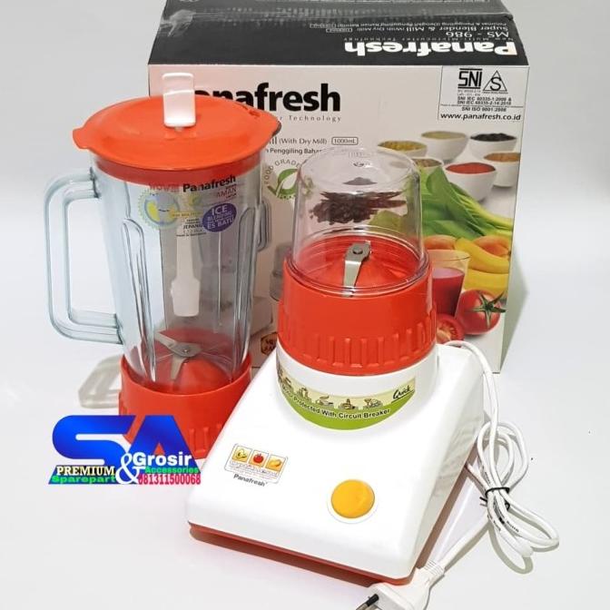 Jual Panafresh Blender 2 in 1 -986- Gelas MIKA Gilingan/Choper Bumbu ...