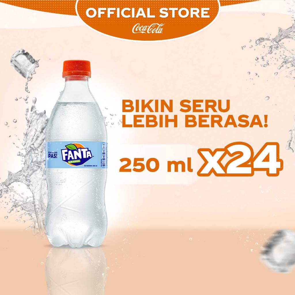 Jual Fanta Air Minuman Soda - Botol 250ml x 24pcs | Shopee Indonesia
