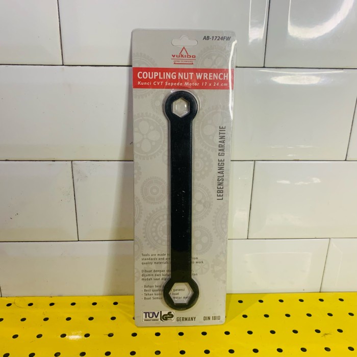 Jual KUNCI KOPLING CVT 17 x 24 YUKIDO COUPLING NUT WRENCH CVT MOTOR ...