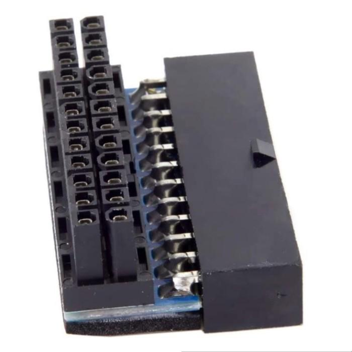Jual ATX 24 pin motherboard 90 degree adapter L siku socket mobo 24pin ...
