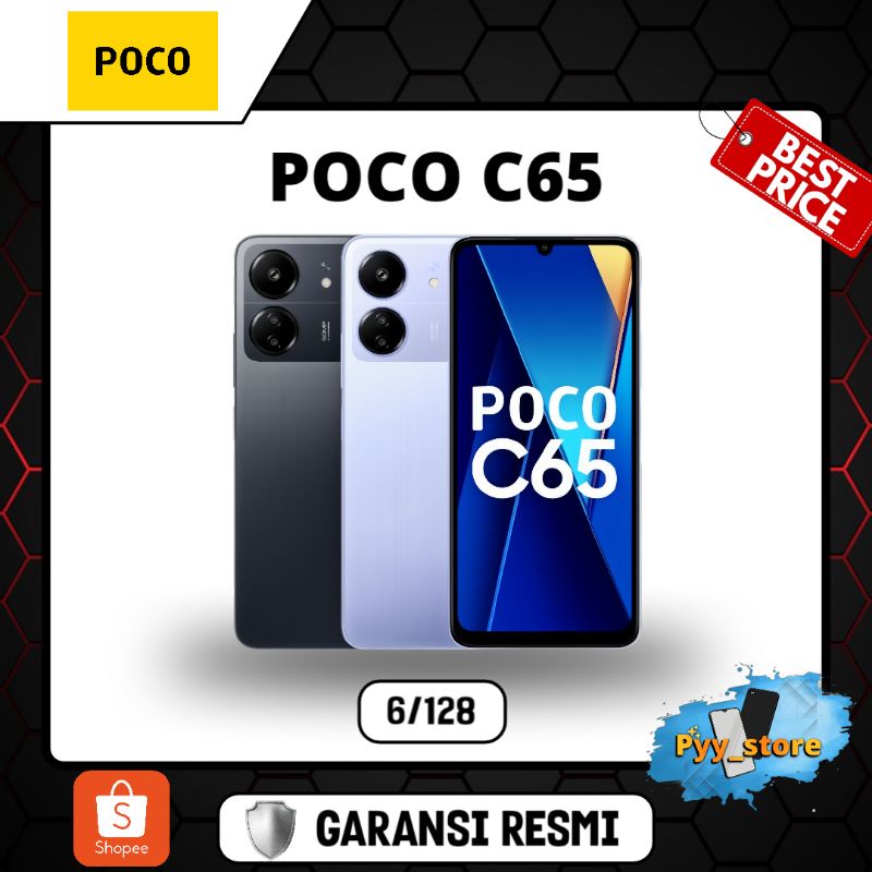 Jual Xiaomi POCO C65 6/128 Garansi Resmi | Shopee Indonesia