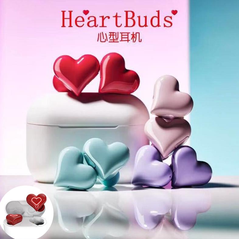 Jual NEW! Earphone Bluetooth Headphone Bluetooth Earbuds Heartbuds Headphone Peredam Bising ...