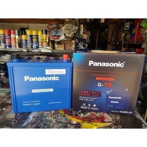 Jual Aki Mobil Mazda Cx5 Sky Active Q90 Q85 Panasonic Blue Japan Battery Terlariss !! | Shopee ...
