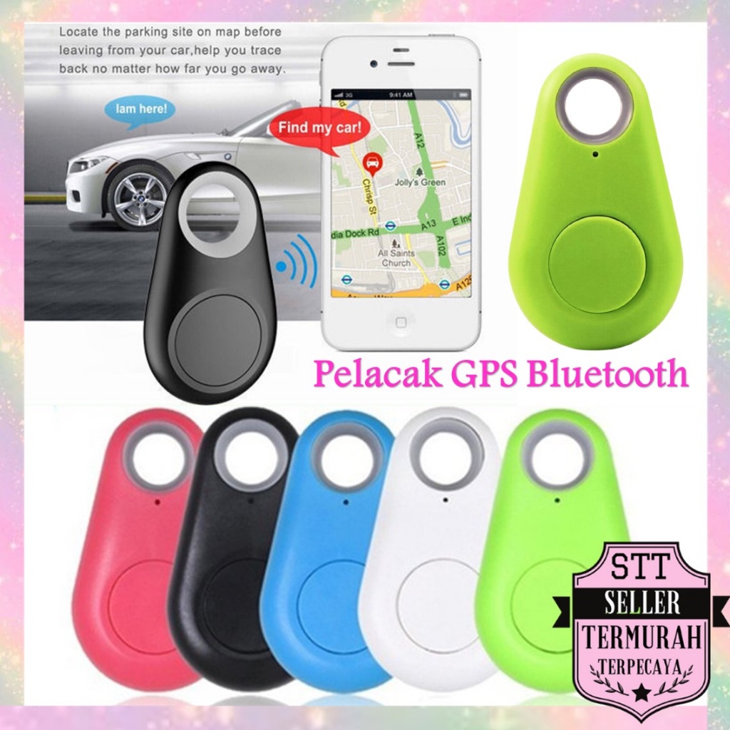 Jual STT Pelacak GPS Mini Pelacak Bluetooth Nirkabel Pencari Lokasi Pintar Alarm Anti hilang ...