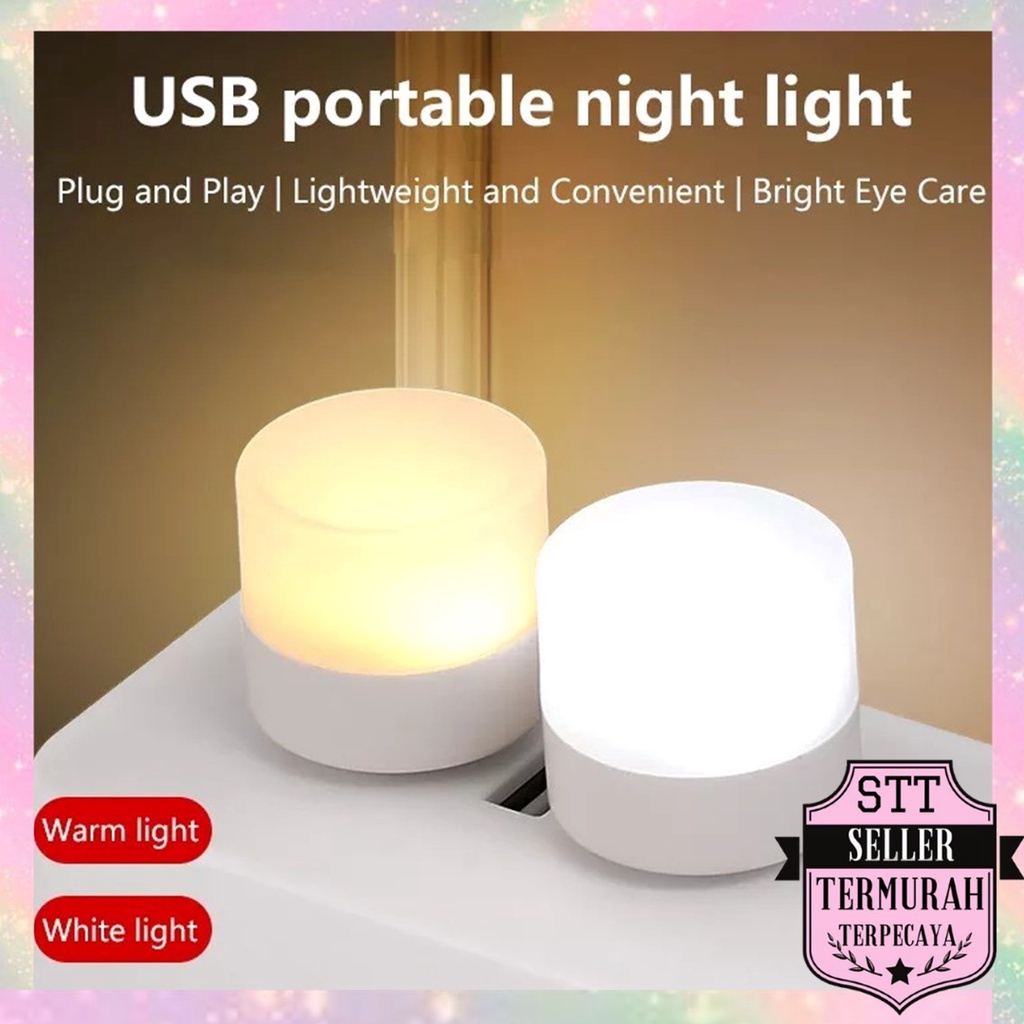 Jual STT Lampu Led USB Mini Portable Lampu Baca Lampu Tidur Lampu Travel Mini Light USB | Shopee ...
