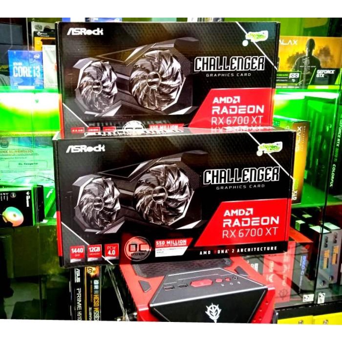 Jual VGA ASROCK RX6700XT CHALLENGER 12GB | VGA AMD RADEON RX6700XT ...